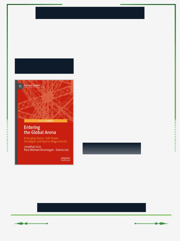 Entering the Global Arena Emerging States Soft Power Strategies and ...