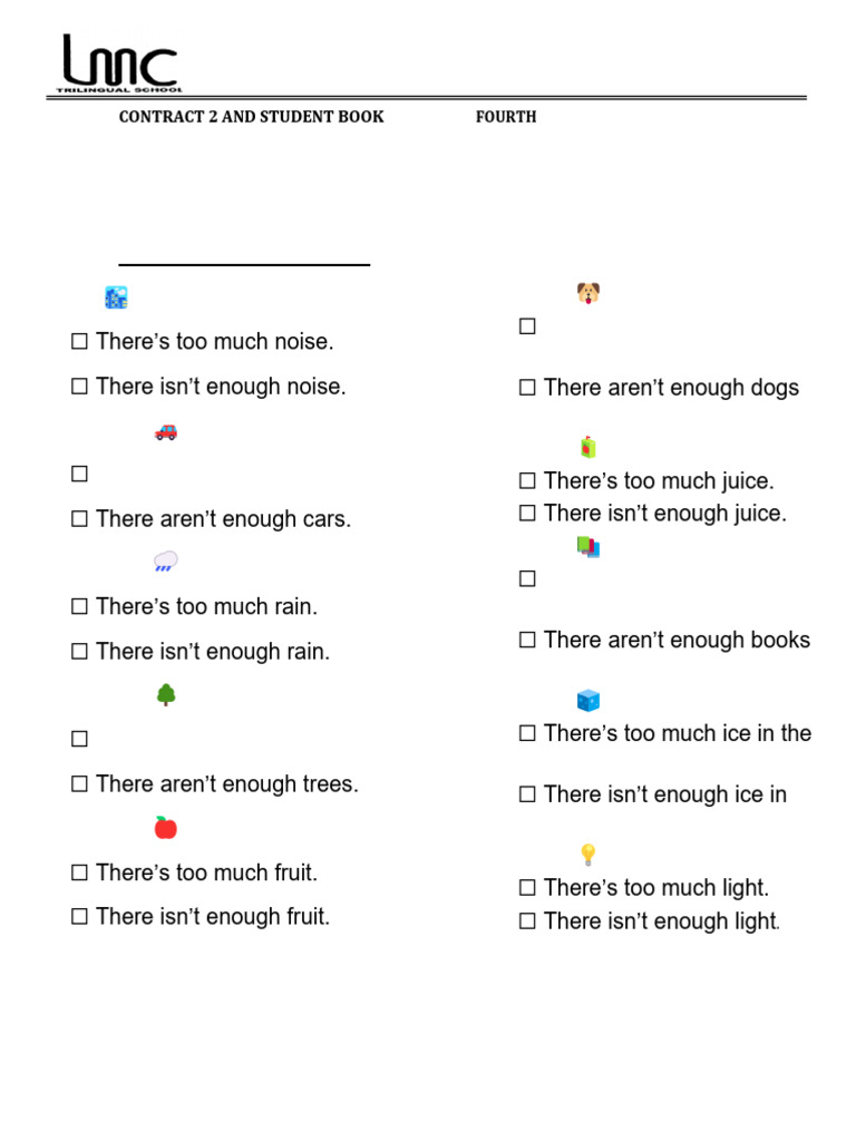 Fourth Grade Grammar Practice Test | PDF