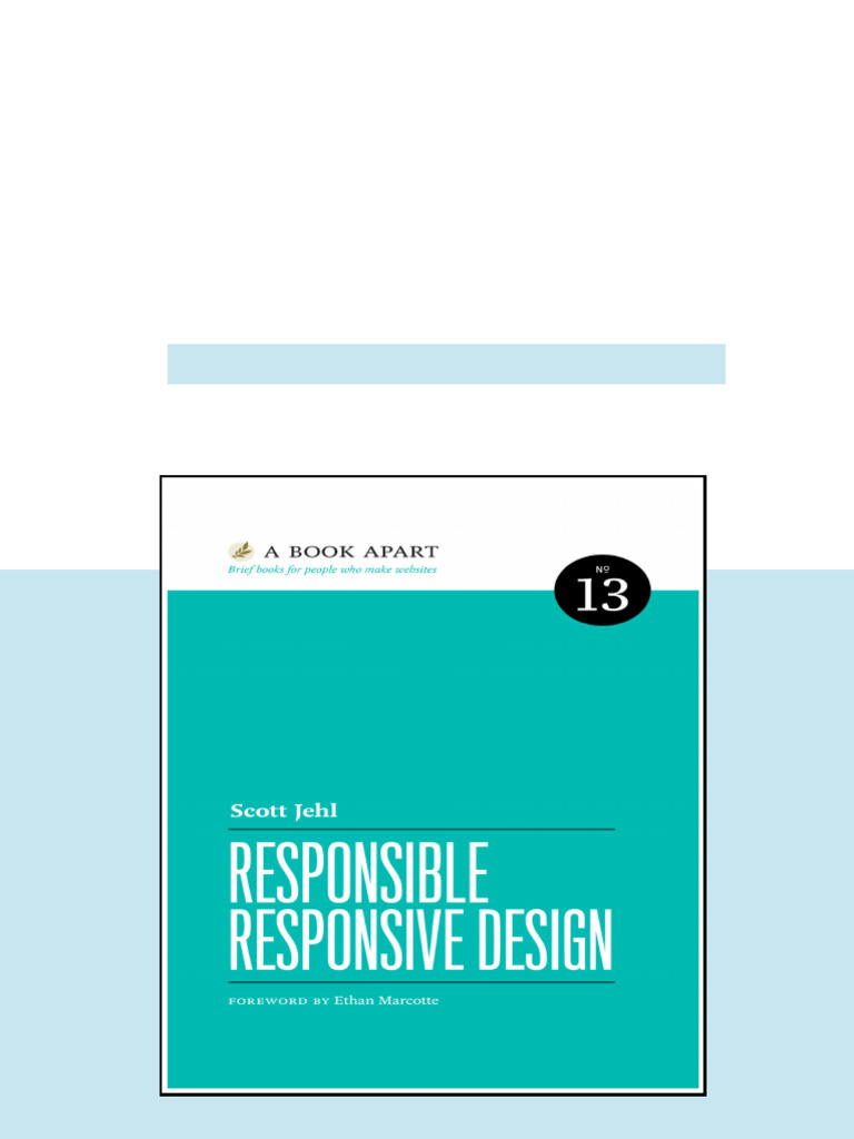 (Ebook) Responsible Responsive Design by Scott Jehl ISBN 0881ee51-f175 ...