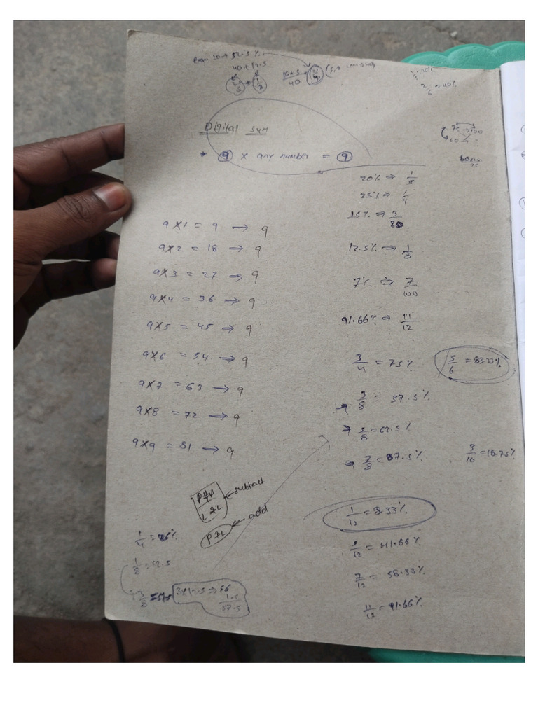 Maths Part 1 | PDF