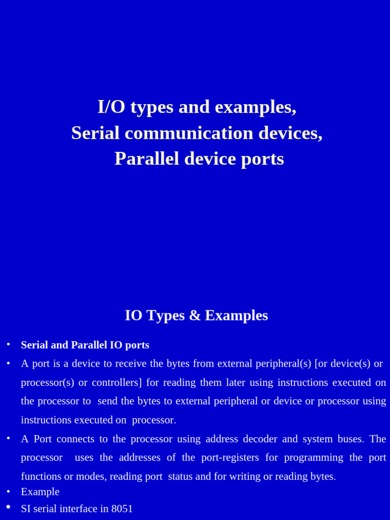 Unit-2 Part 2 | PDF | Input/Output | Manufactured Goods