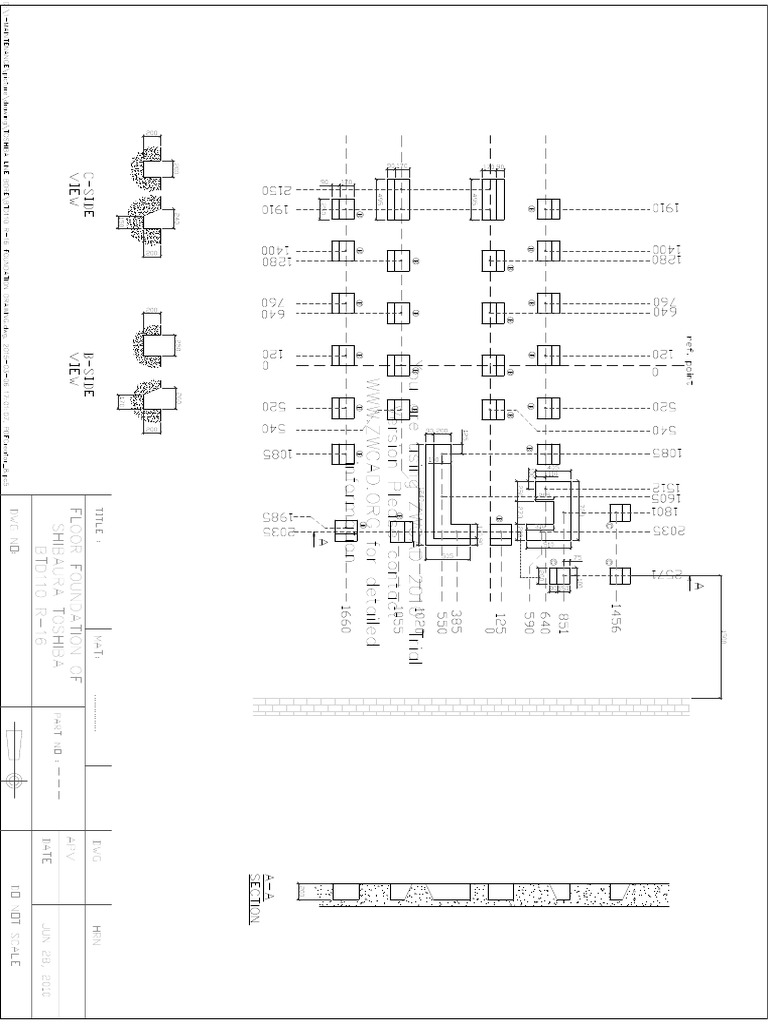 d 1-Maintenance Picture Drawing Toshiba Line Bore Btd110 R-16 ...