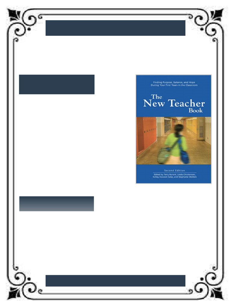The New Teacher Book Finding Purpose Balance and Hope During Your First ...