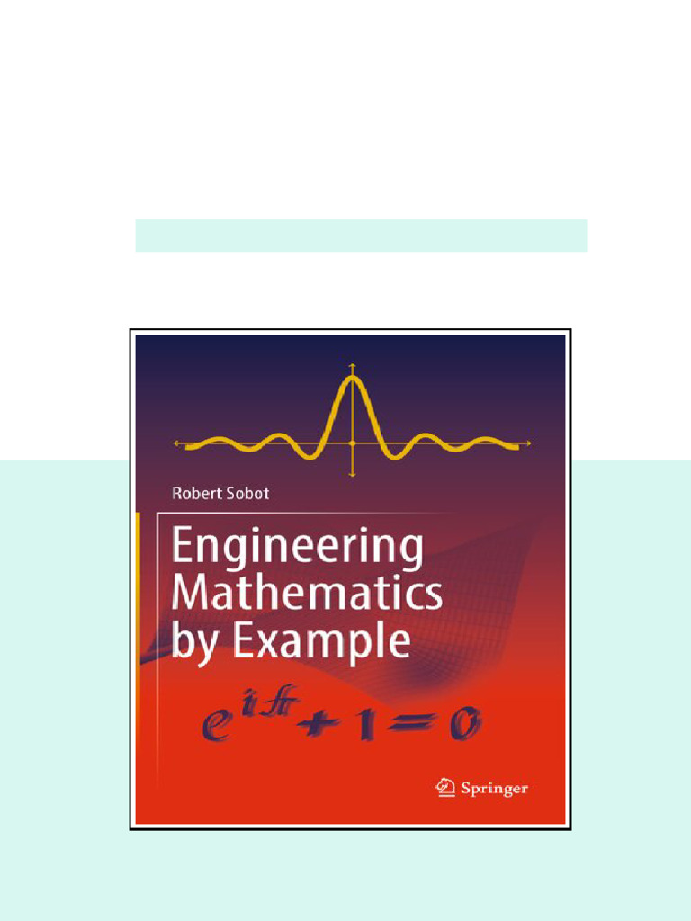 (Ebook) Engineering Mathematics by Example by Robert Sobot ISBN ...