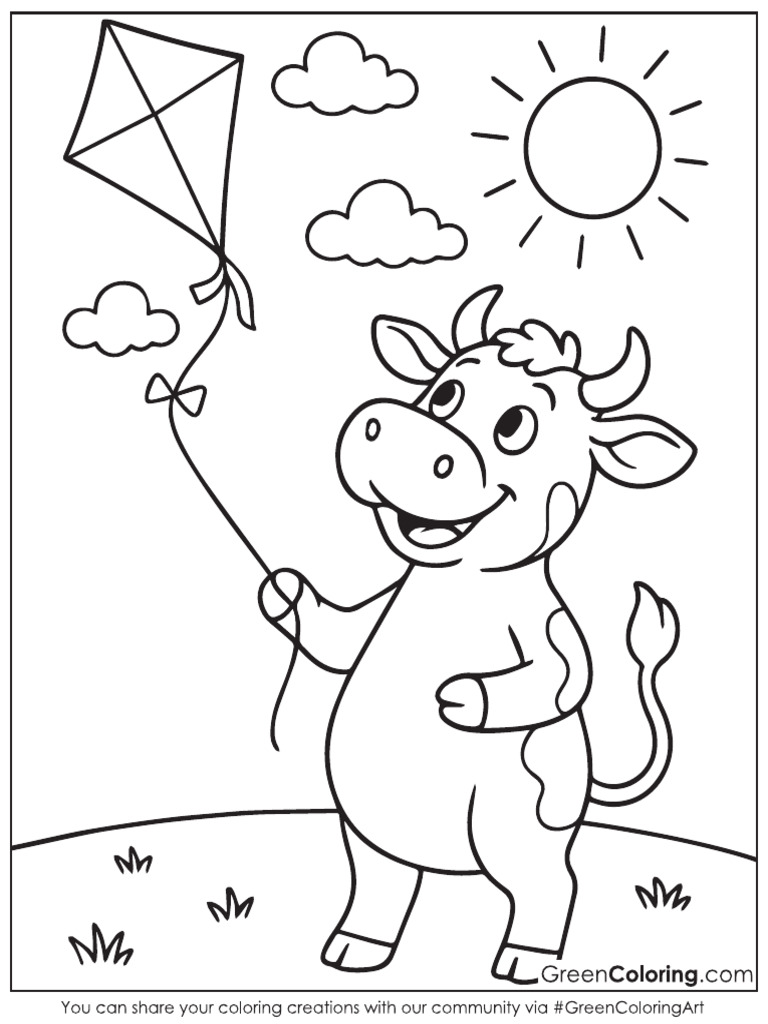 Cow Coloring Pages 25 | PDF