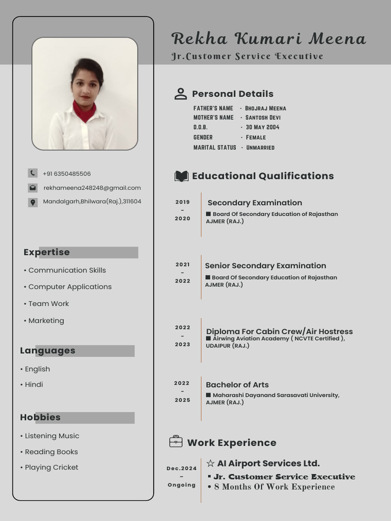 Simple Professional CV Resume 20250924 150738 0000 | PDF