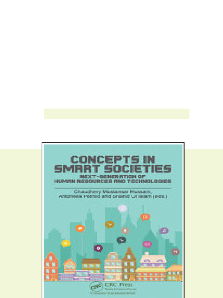 (Ebook) Concepts in Smart Societies: Next-Generation of Human Resources ...