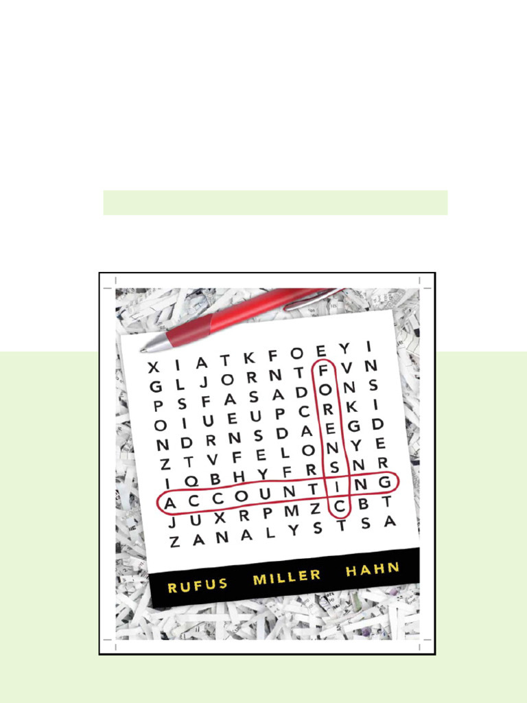 Test Bank for Forensic Accounting, Robert Rufus, Laura Miller William ...