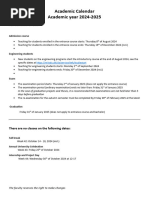 Pitt Academic Calendar 2025-26 | PDF | Academic Term | Educational Stages