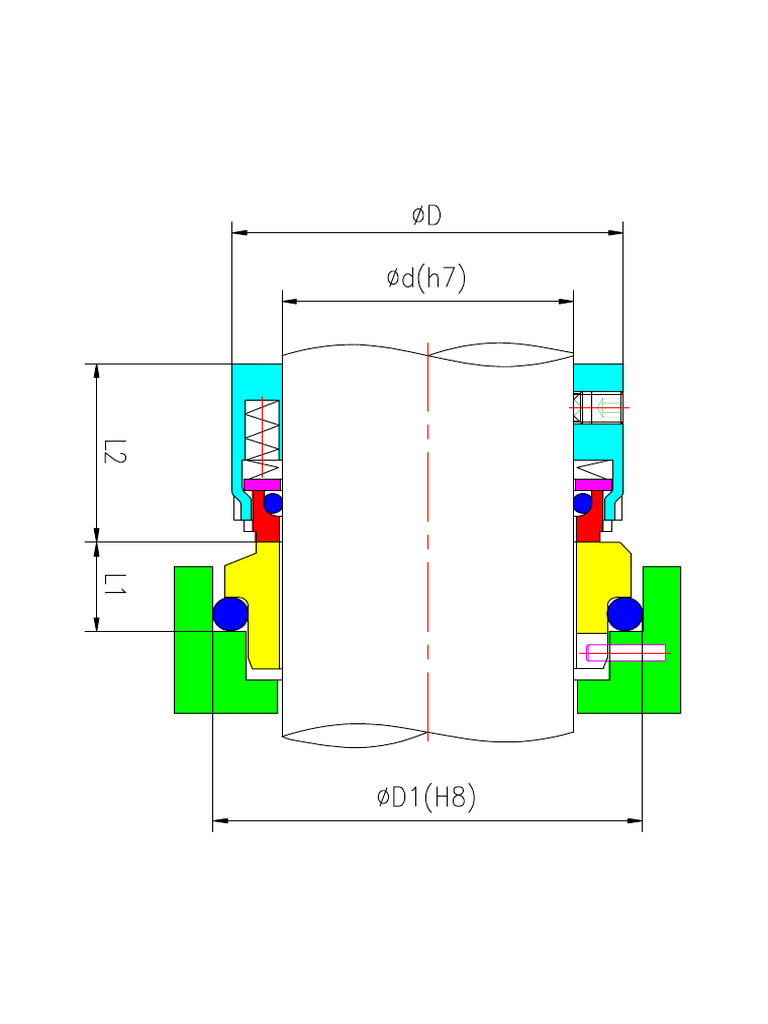 n25 Rotary Seal Drawing | PDF