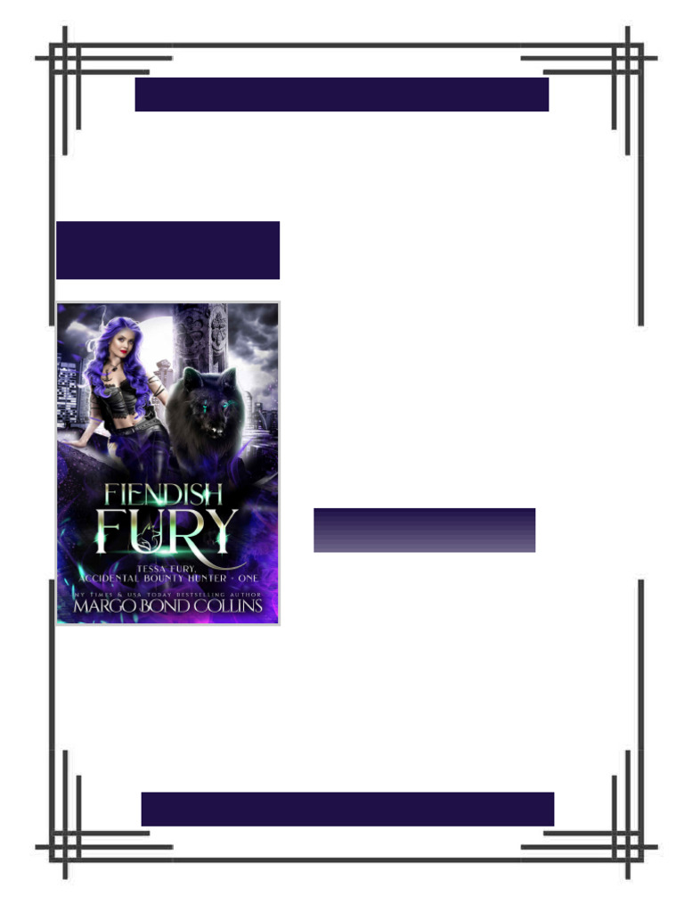 Fiendish Fury 1st Edition Bond Collins Margo eBook universal pdf | PDF