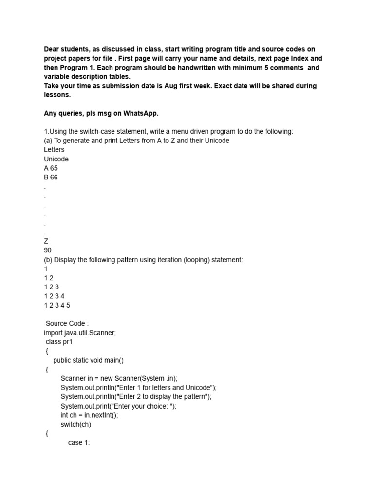 DOC-20250518-WA0006. | PDF | String (Computer Science) | Integer ...