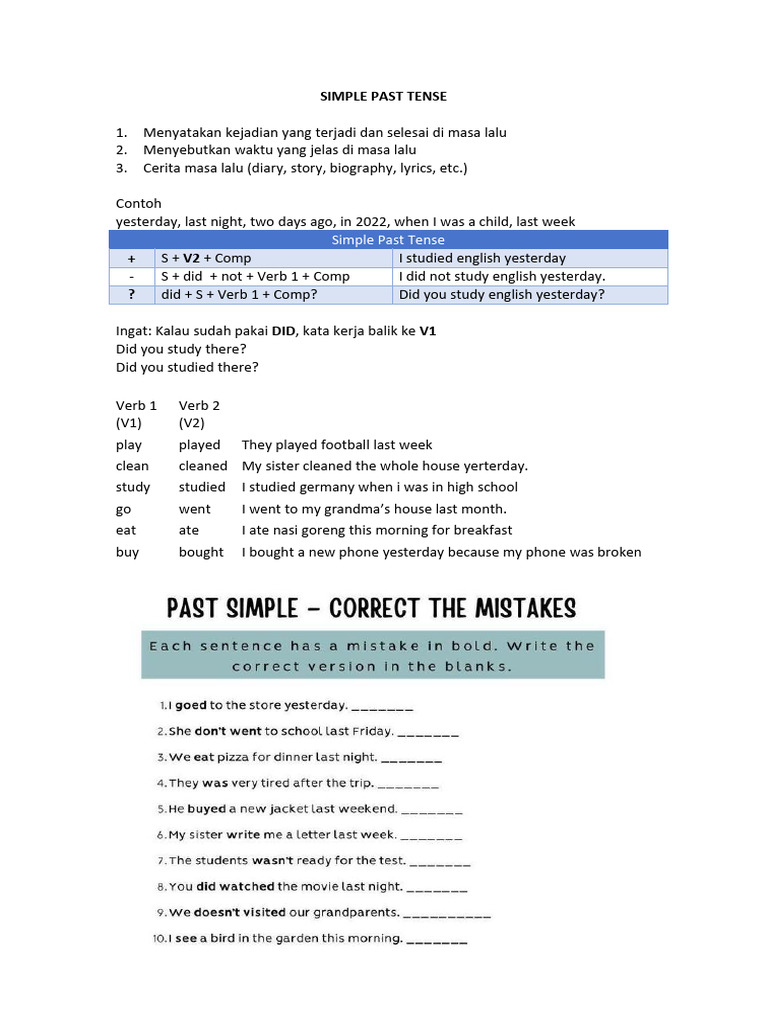 Simple Past and Past Continuous_202511300859_23097 | PDF