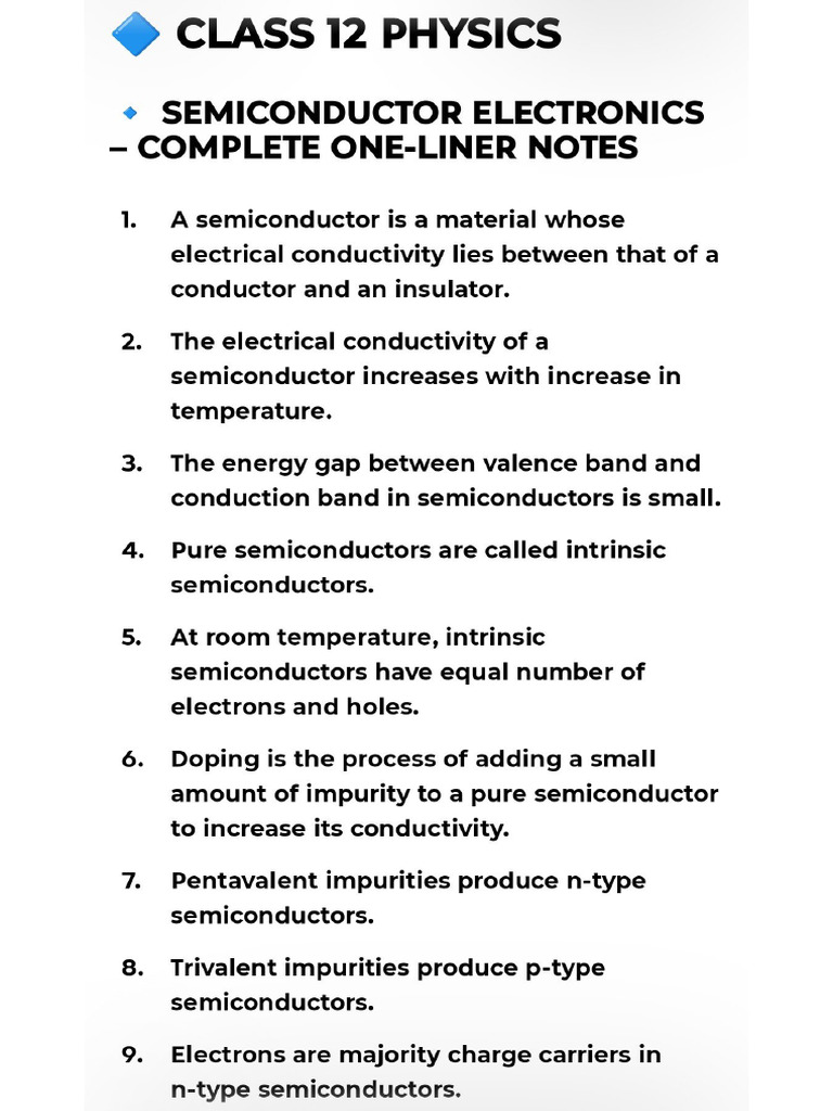 Semi Conductor | PDF