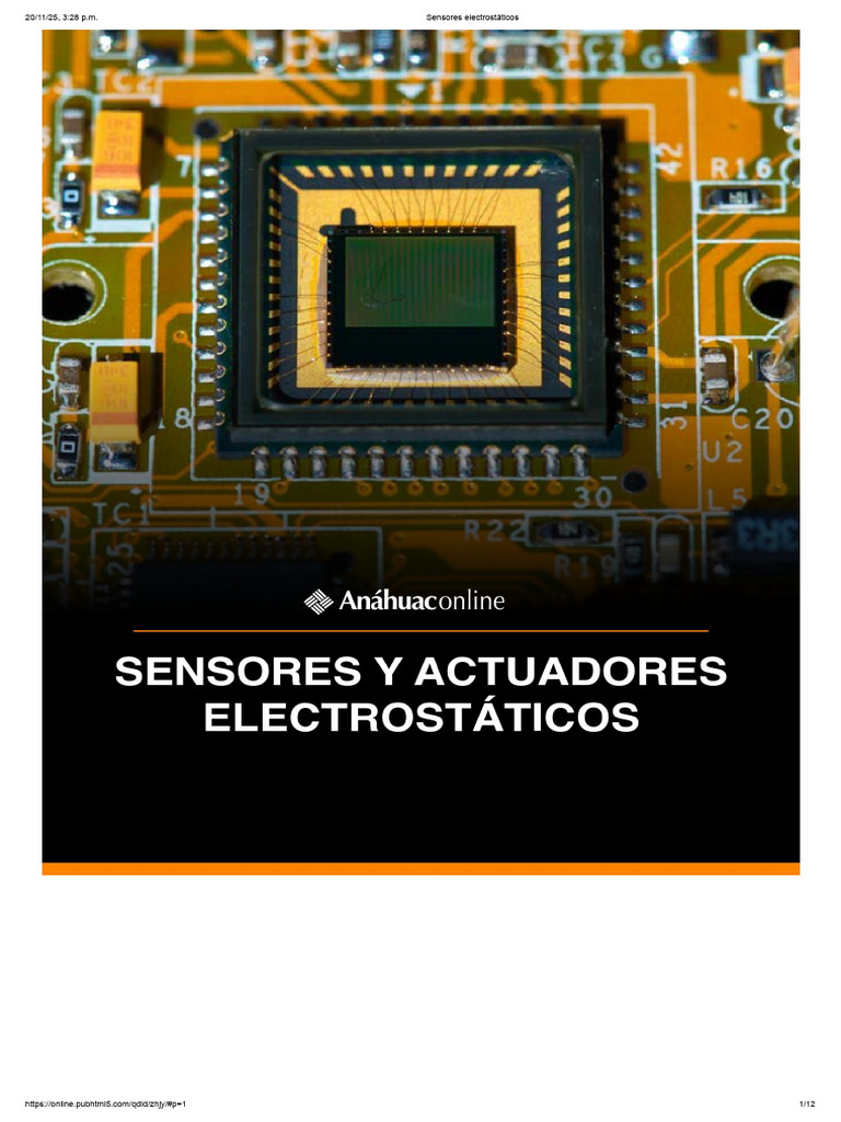 Sensores Electrostáticos | PDF