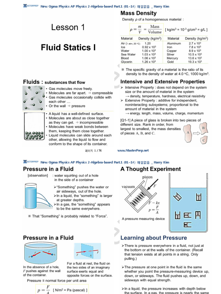 Harry Kim Ogma Physics AP Physics 2 Algebra Based Part.1(01~14) | PDF