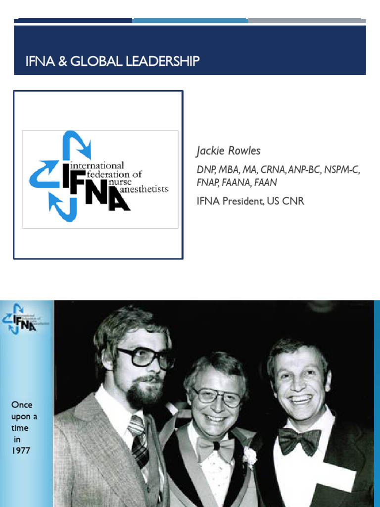 IFNA Global Leadership Indonesia | PDF | Anesthesia | Clinical Medicine