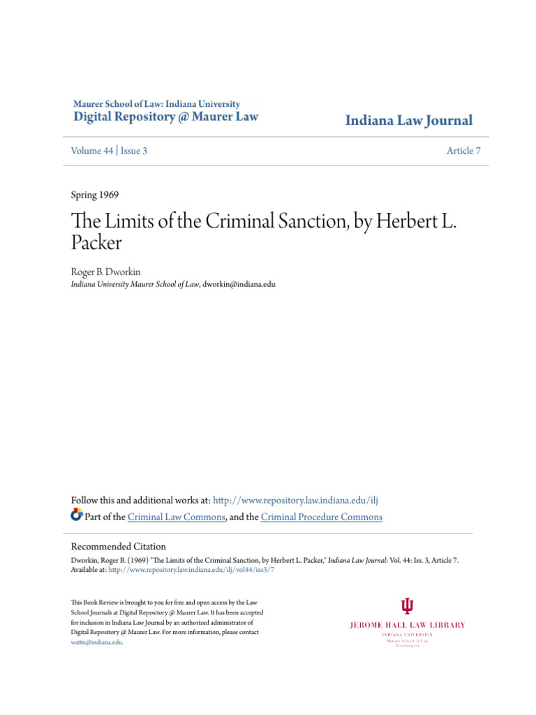 196 Reforming Pakistans Criminal Justice System by Dworkin | PDF ...