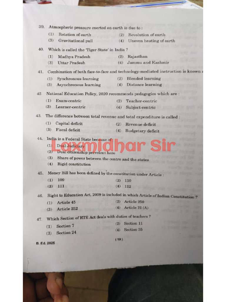 Ignou Bed 2025 | PDF