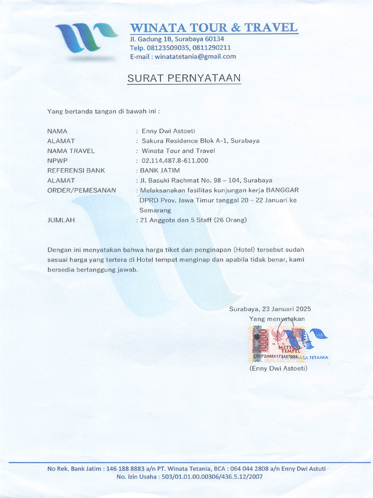 Winata Semarang | PDF