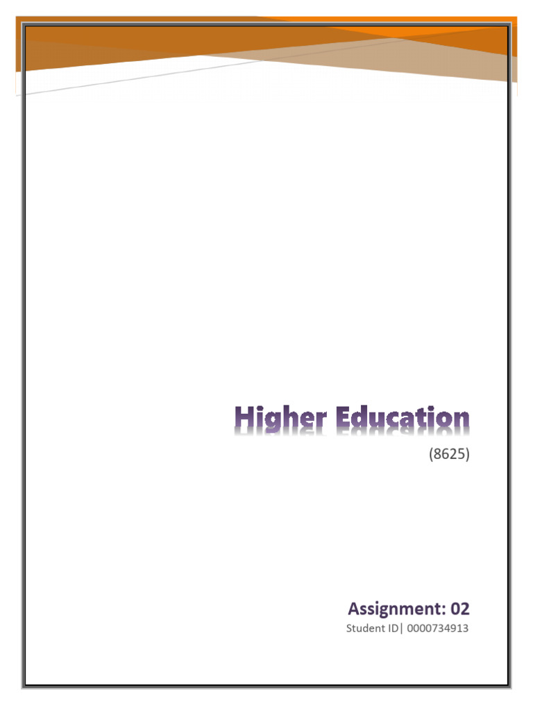2nd Assignment (8625) | PDF | Educational Assessment | Educational ...