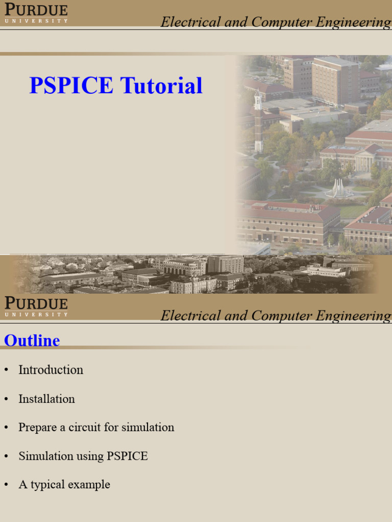 p Spice Tutorial | PDF | Electronic Engineering | Electrical Engineering