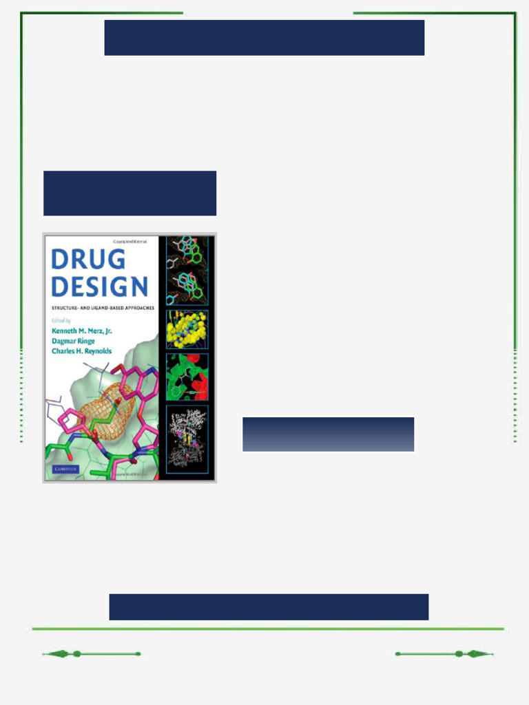 Drug Design Structure and Ligand Based Approaches 1st Edition Kenneth M ...