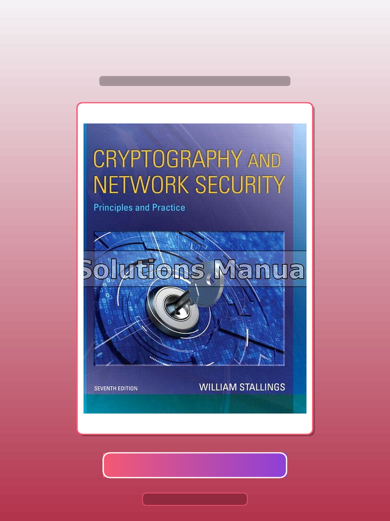 Cryptography and Network Security Principles and Practice 7th Edition ...