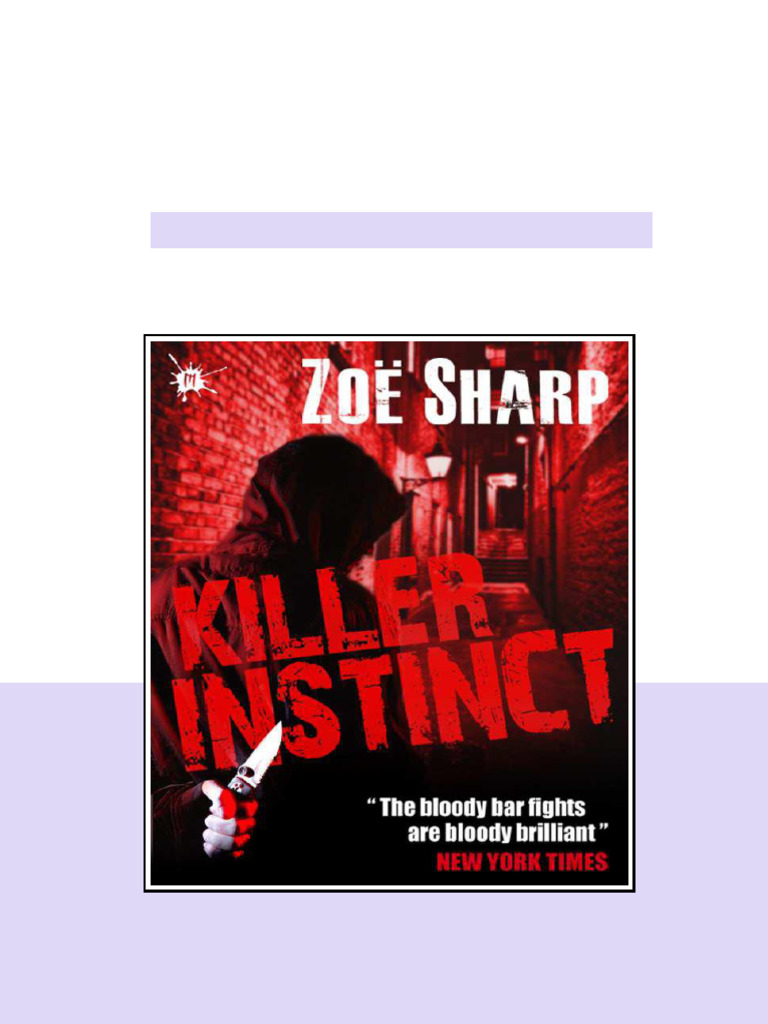 Killer Instinct Sharp Zoe latest pdf 2025 | PDF