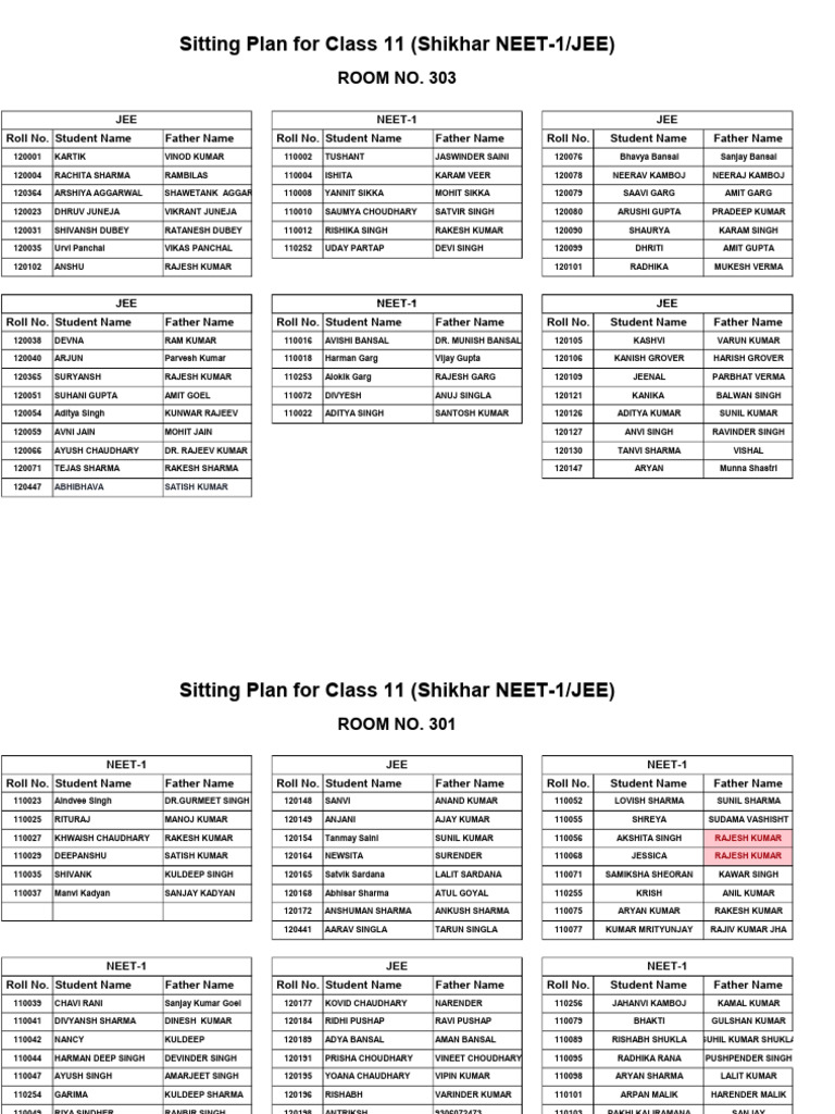Final Sitting Plan-2 | PDF | Cinema Of India | Film Production Districts