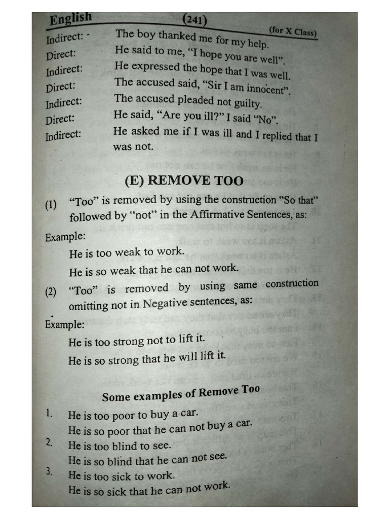 English Grammar Main Topics | PDF