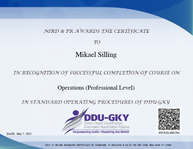 Operations Professional Overview | PDF