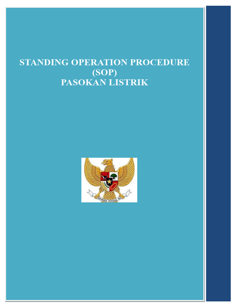 SOP Pasokan Listrik BRI Liga 1 2025 | PDF