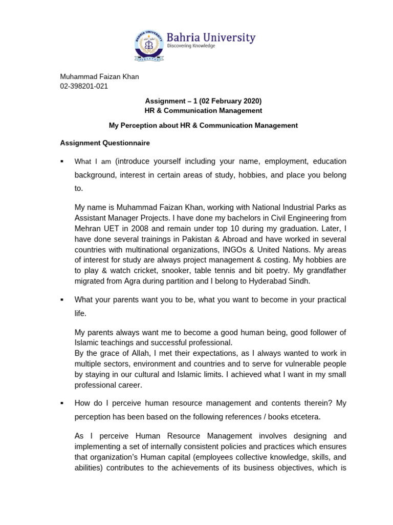 Assignment- 1 (603) | PDF | Project Management | Change Management