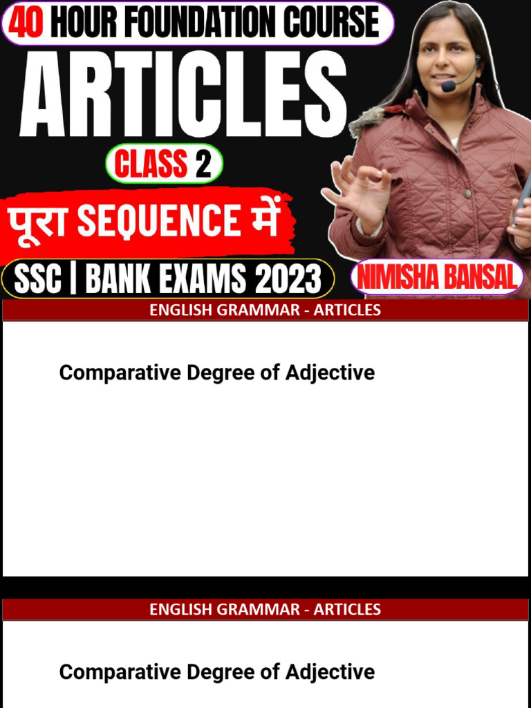 English Grammar: Pronouns & Articles | PDF | English Language | Noun