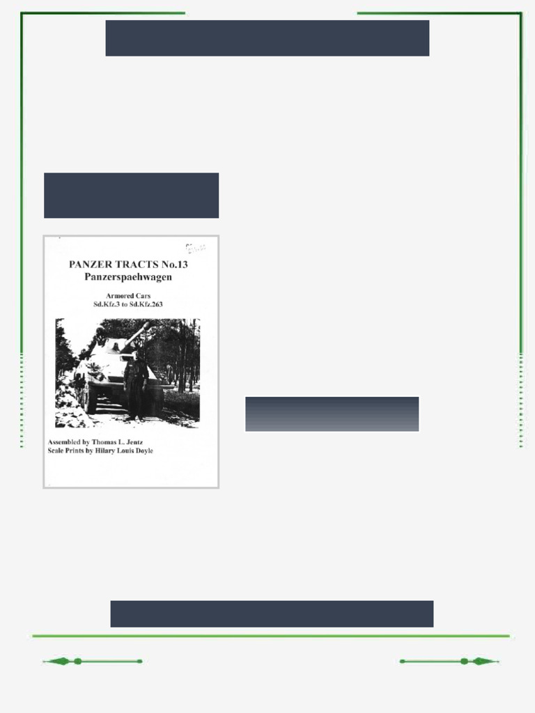 Panzerspahwagen 1ST Edition Thomas L. Jentz ebook high-resolution pdf | PDF