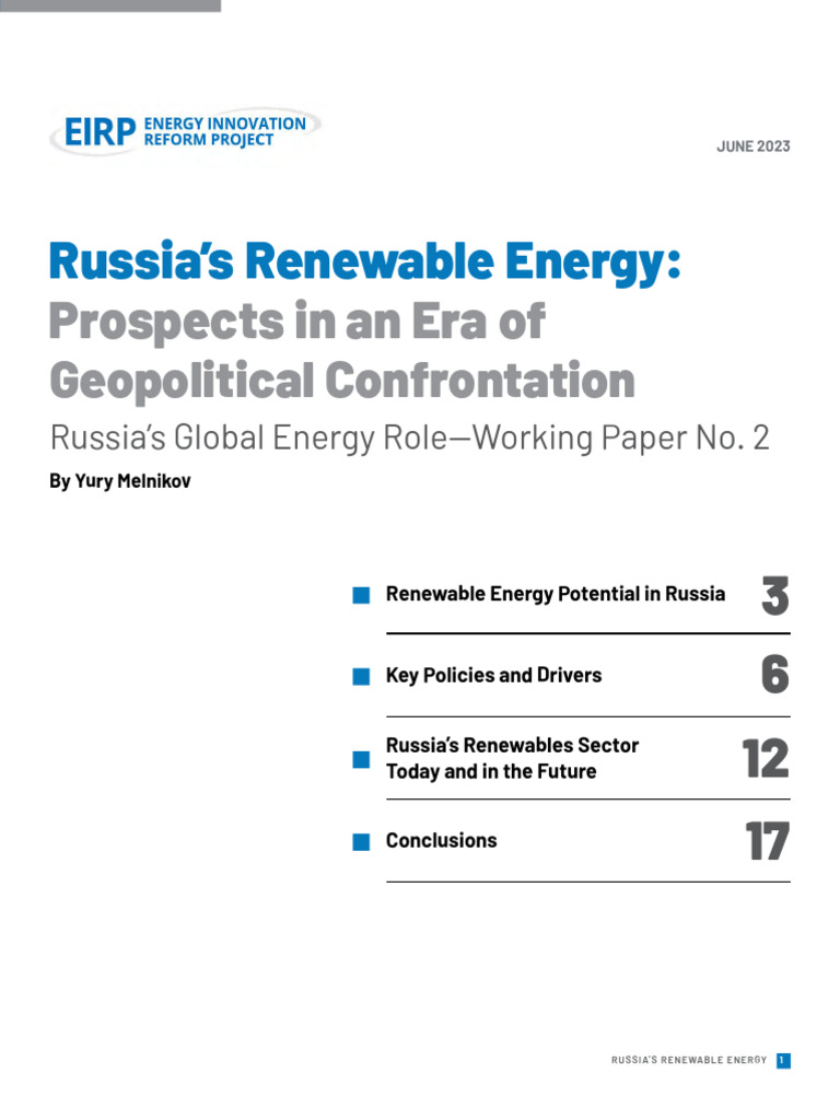 EIRP Report2 Final Corrected | PDF | Renewable Energy | Wind Power