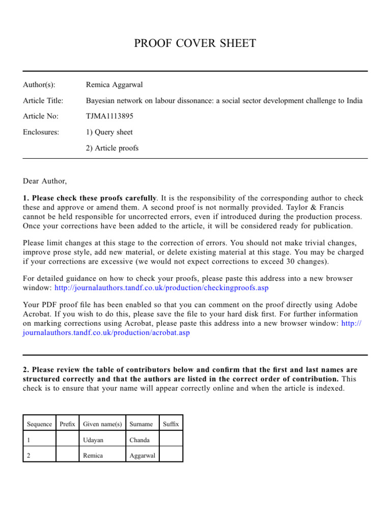 With CorrectionsTJMA a 1113895 | PDF | Bayesian Network