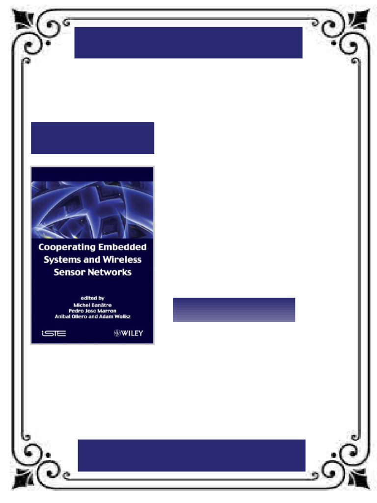 Cooperating Embedded Systems and Wireless Sensor Networks 1st Edition Michel Banatre ebook ...