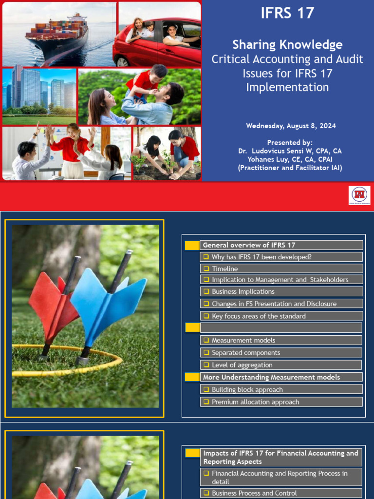 Day 1 - lsw001 - Ifrs 17 Overview | PDF | Insurance | Income Statement