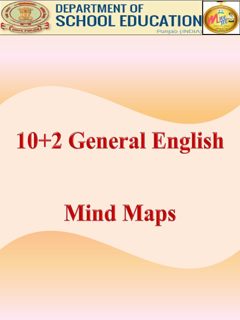 10+2 English Mind Maps | PDF