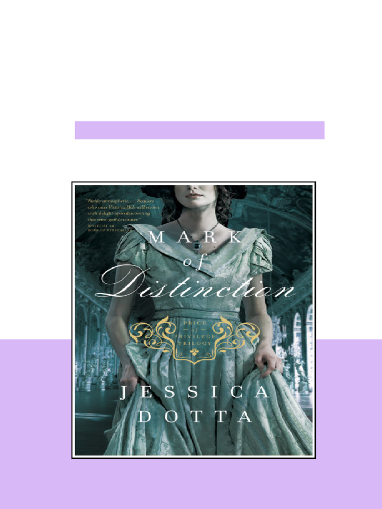 Mark Of Distinction Dotta Jessica Full Access | PDF