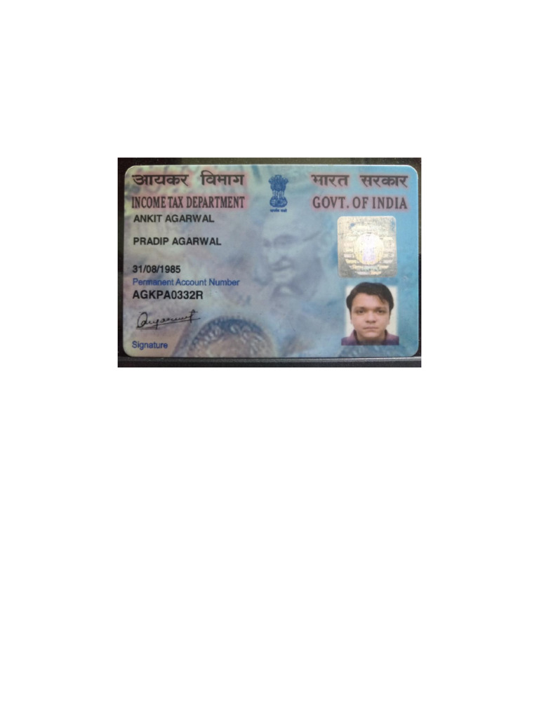 PANCARD | PDF