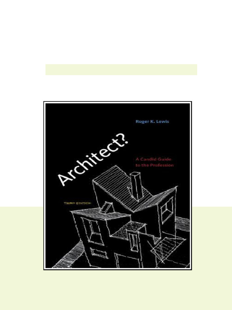 Architect Roger K Lewis available any format | PDF