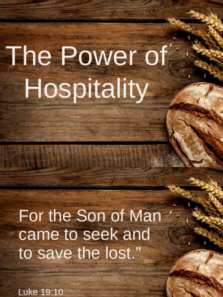 The Power of Hospitality | PDF | Religious Belief And Doctrine ...