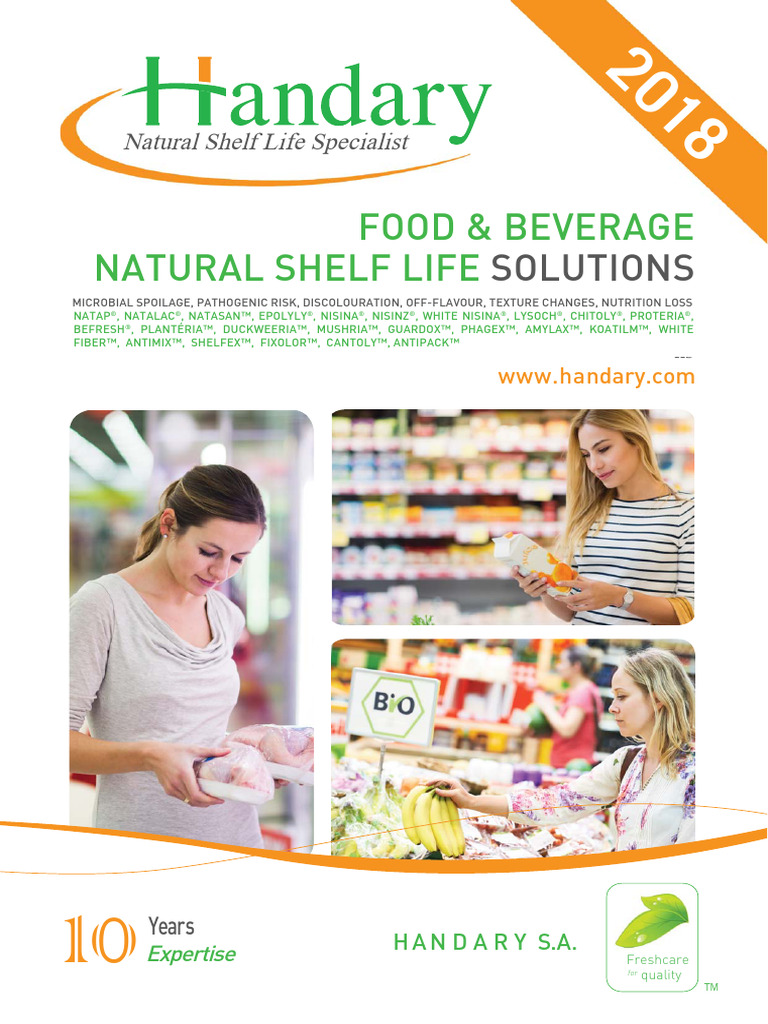 Brochure Handary 2018 | PDF | Antioxidant | Antimicrobial