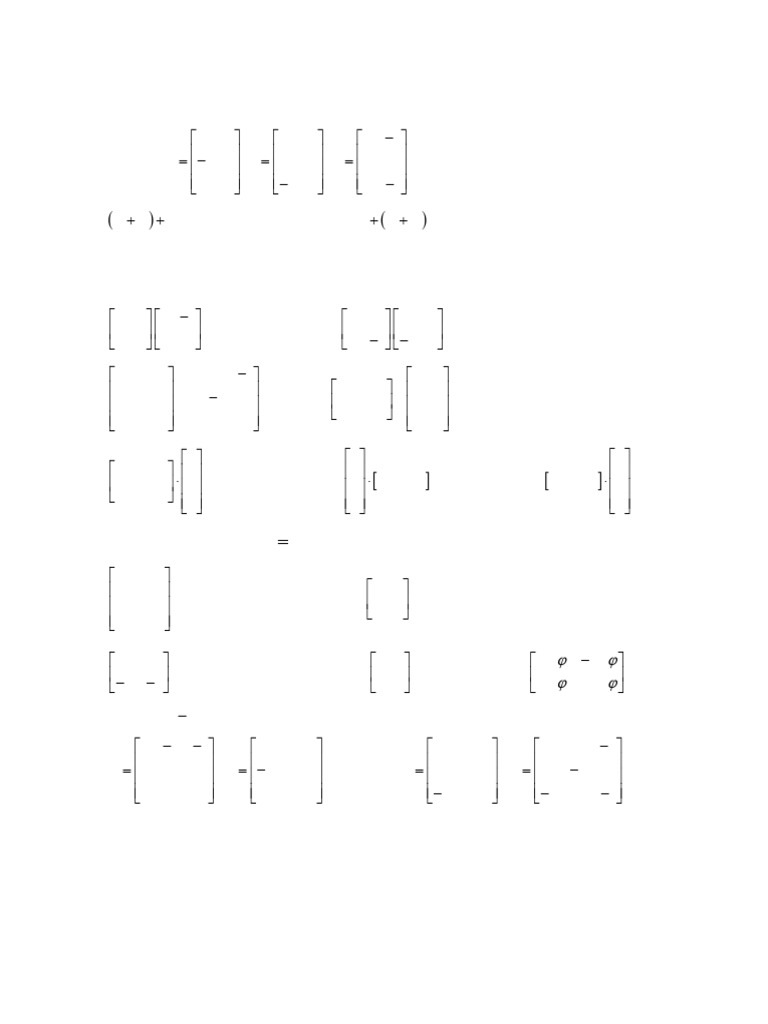 Chapter 1 Matrix.docx | PDF | Matrix (Mathematics) | Mathematical Relations