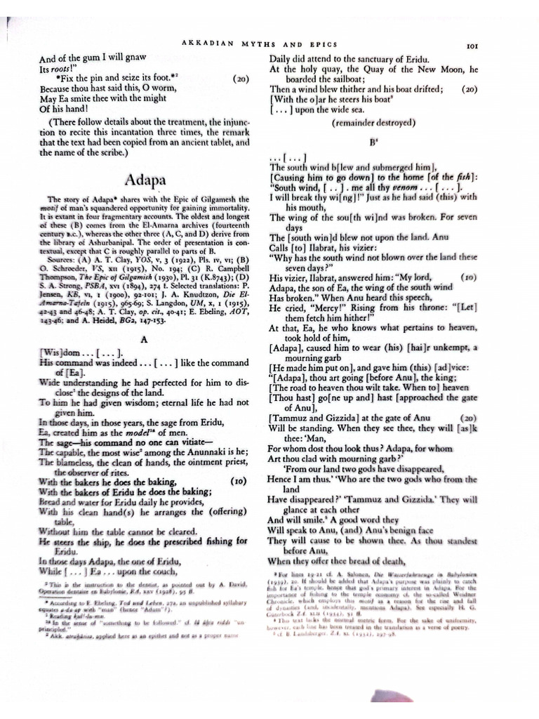 Adapa English | PDF