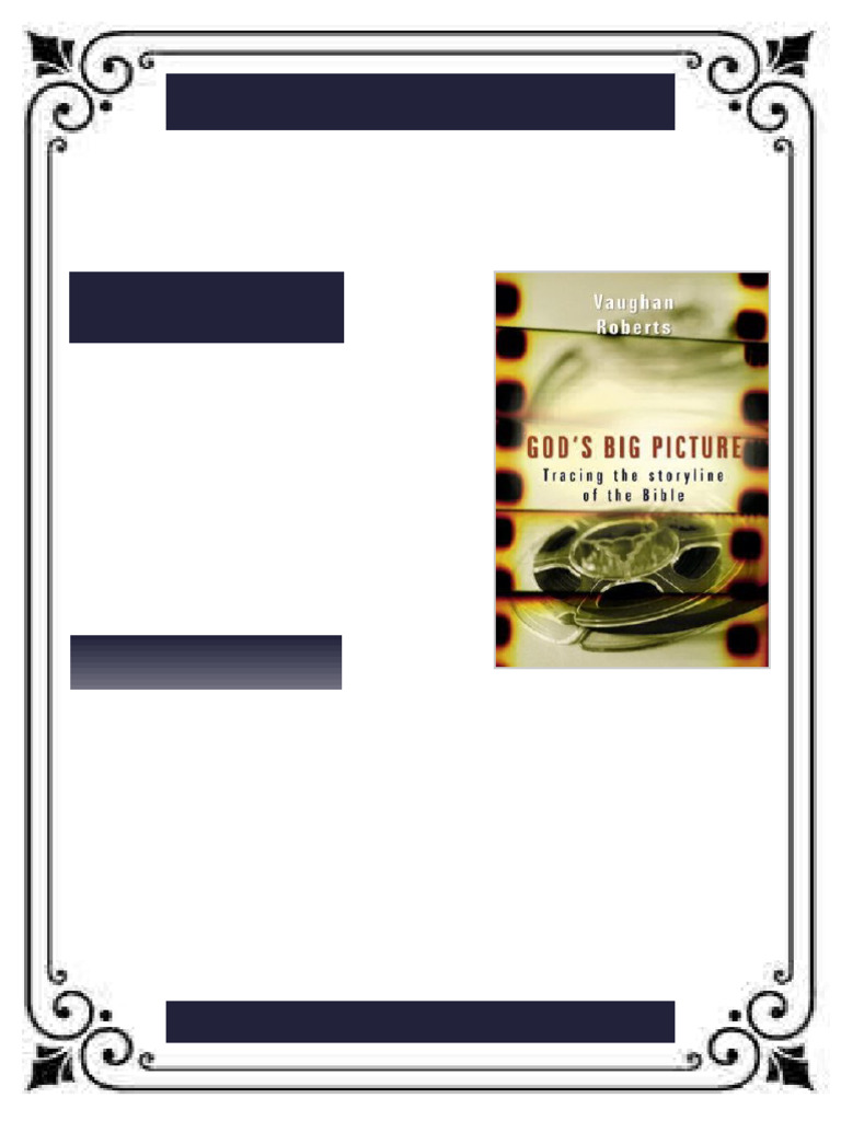 God s Big Picture Tracing the Storyline of the Bible Vaughan Roberts ...