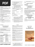 Script Memorial Service | PDF | Pastor | The Reverend